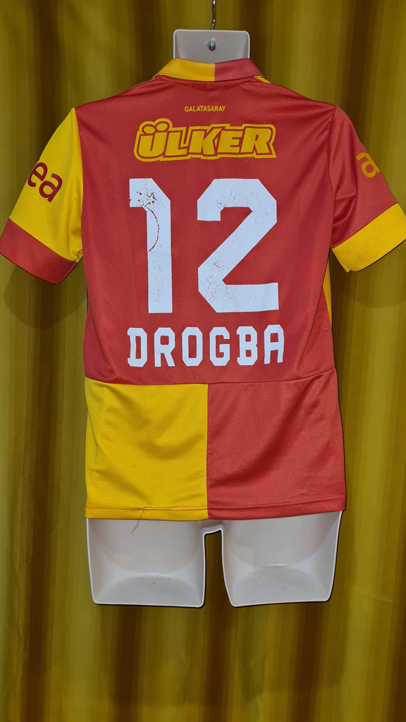 2012-13 Galatasaray Home Shirt Size Small - Drogba #12 – Forever ...